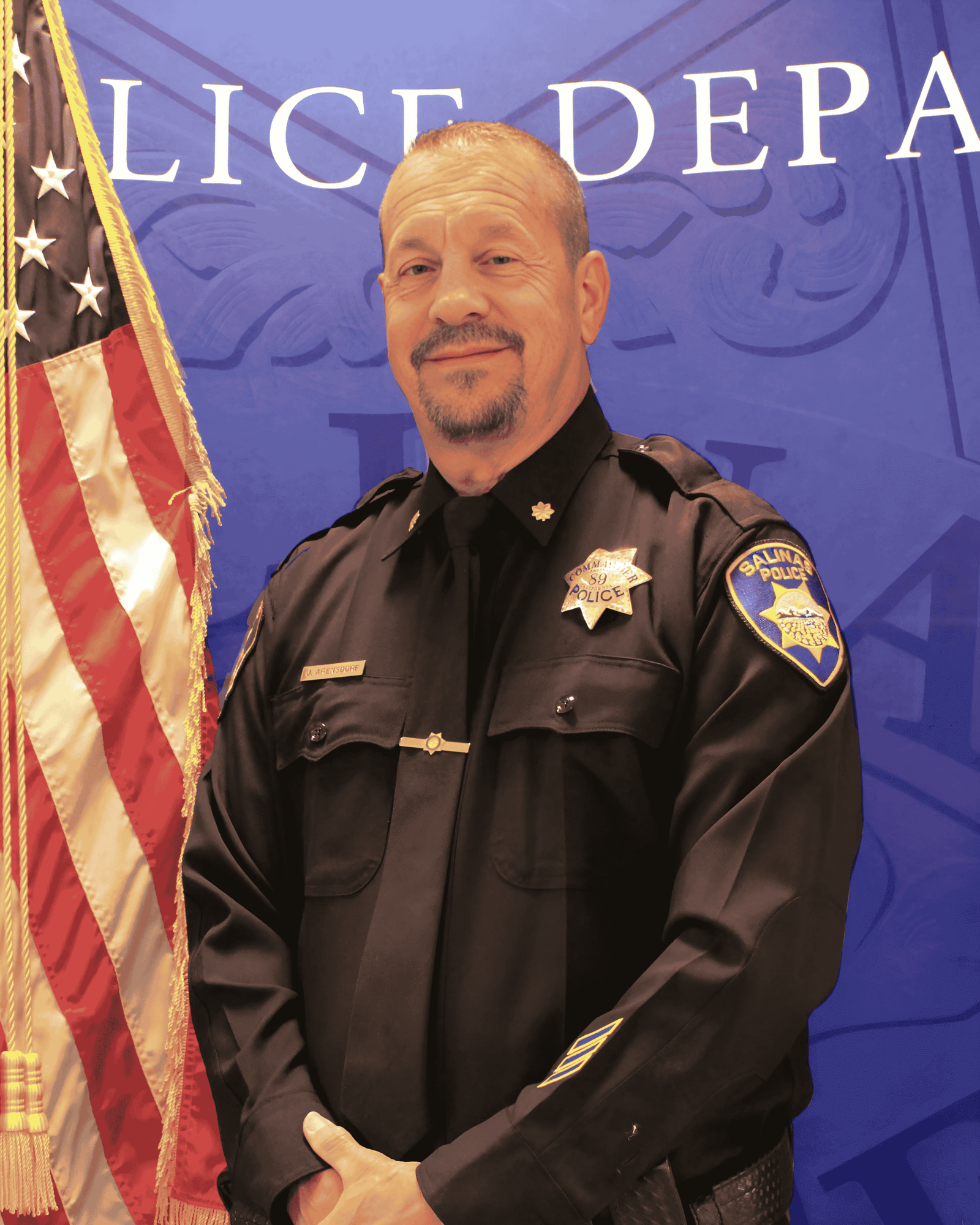 Commander Arensdorf | Salinas Police Department